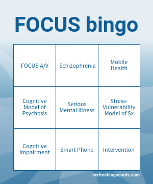 Print 100+ FOCUS bingo Cards
