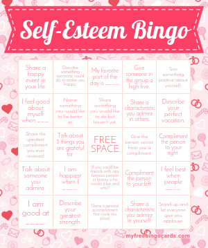 Self-Esteem Bingo