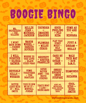 BOOGIE BINGO
