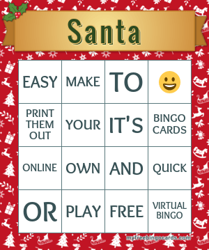 Santa Bingo
