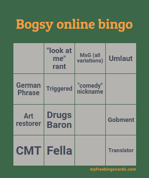 Bogsy online bingo