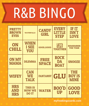 R&B BINGO