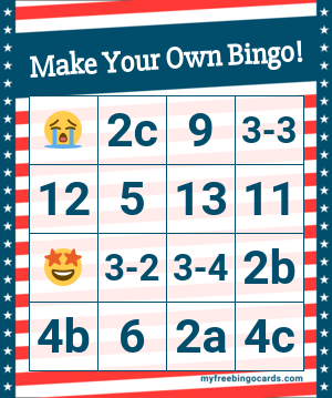Make Your Own Bingo!