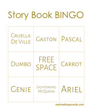Story Book BINGO