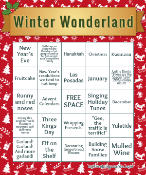 Winter Wonderland Bingo