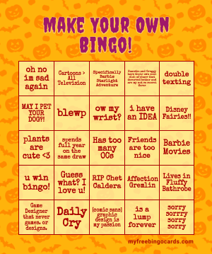 Make Your Own Bingo!