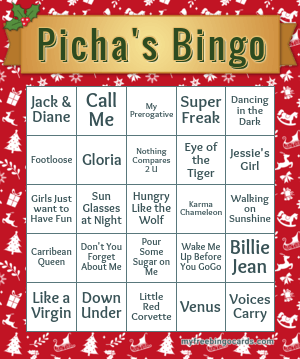 Picha's Bingo