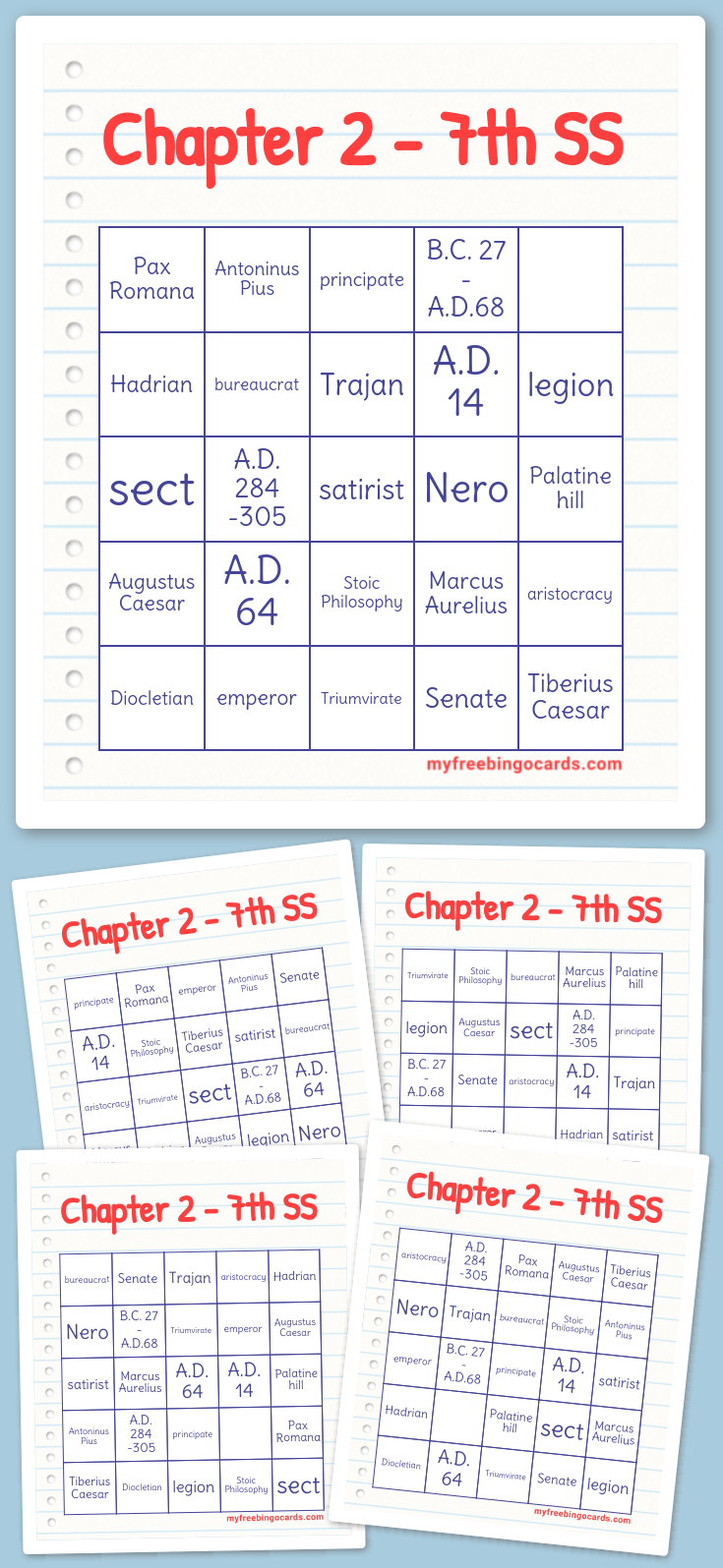 Virtual Chapter 2 - 7th SS Bingo