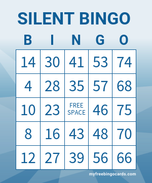 SILENT BINGO