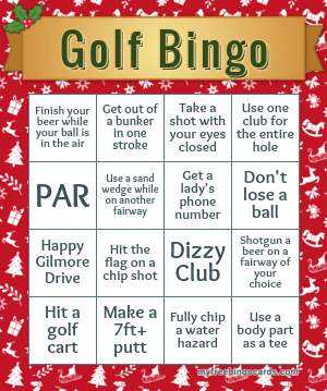 Golf Bingo