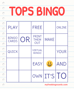 TOPS BINGO