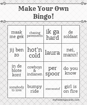 Print 100+ Make Your Own Bingo! Cards