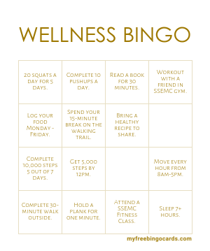 WELLNESS BINGO