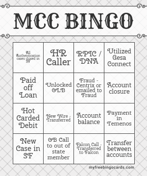 MCC BINGO