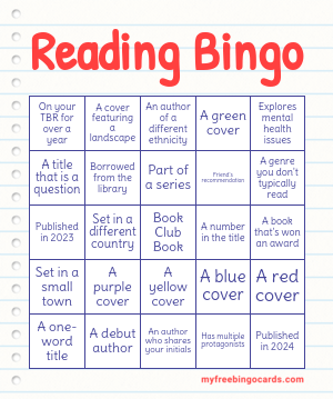 Reading Bingo