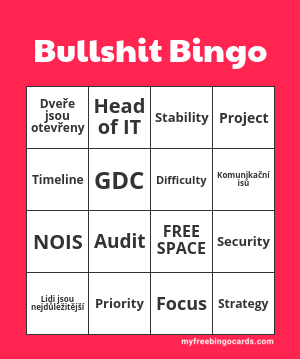 Bullshit Bingo