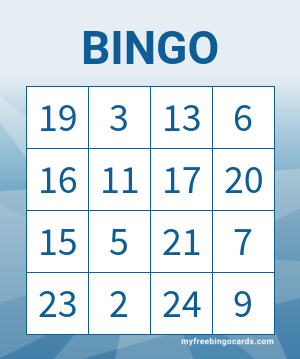 Make Your Bingo Cards