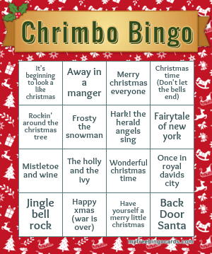 Chrimbo Bingo