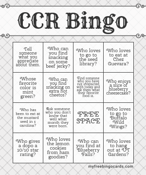 CCR Bingo