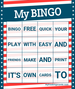 My BINGO
