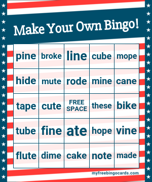 Make Your Own Bingo!