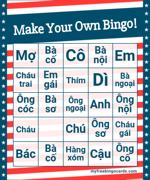 Make Your Own Bingo!