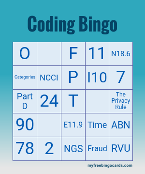 Coding Bingo