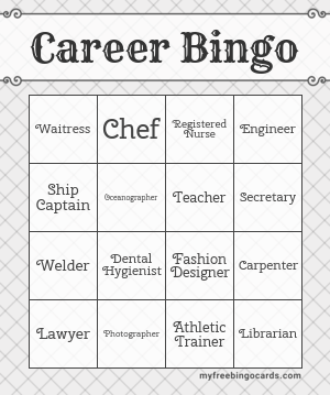 Career Bingo