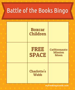 Battle of the Books Bingo