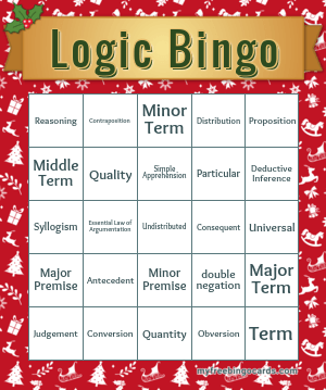 Logic Bingo