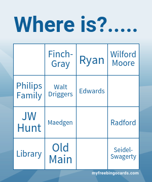 Where is?..... Bingo