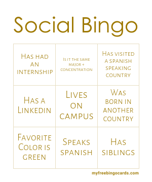 Social Bingo
