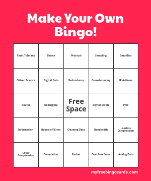 Make Your Own Bingo!