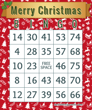 Merry Christmas BINGO