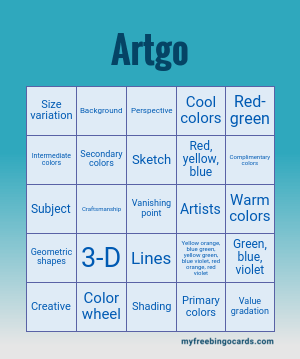 Artgo Bingo