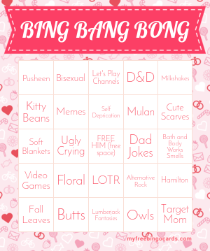 BING BANG BONG BINGO