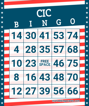CIC BINGO