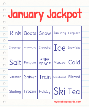 January Jackpot Bingo