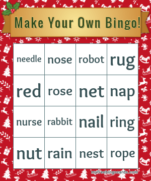 Make Your Own Bingo!