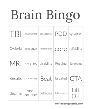 Brain Bingo