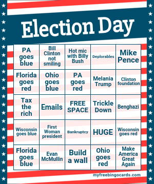 Election Day Bingo
