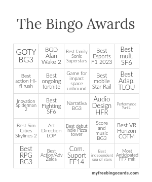 The Bingo Awards