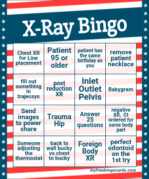 X-Ray Bingo