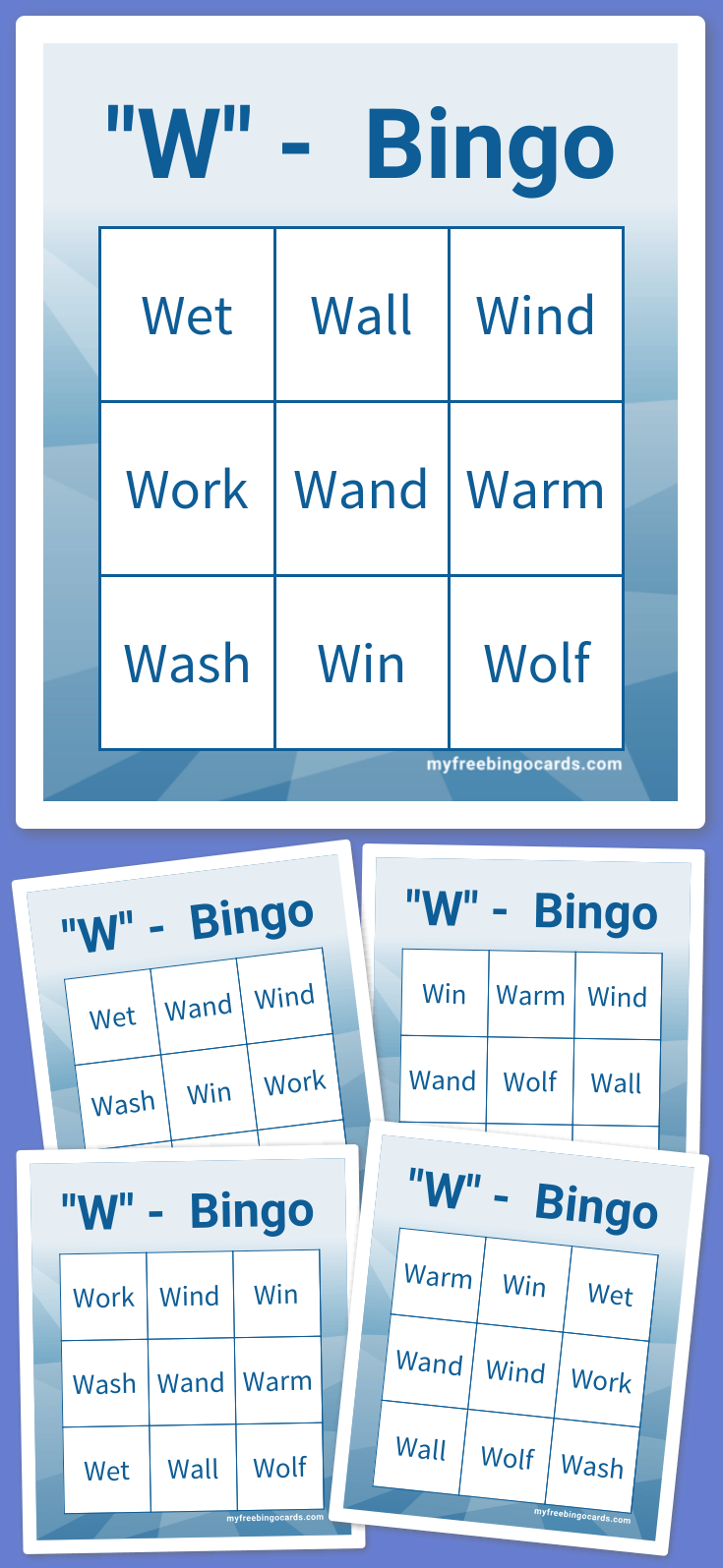 Virtual "W" - Bingo