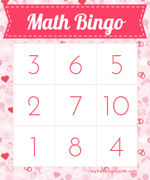 Math Bingo