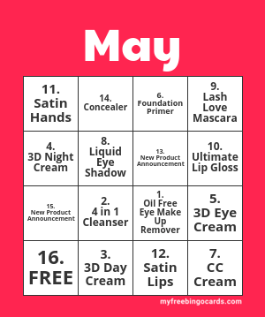 May Bingo