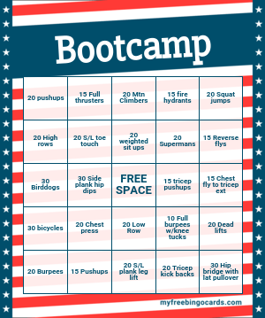 Bootcamp Bingo
