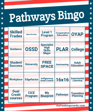 Pathways Bingo