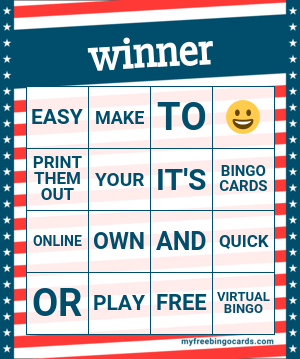 winner bingo