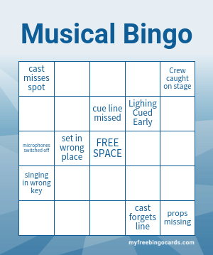 Print 100+ Musical Bingo Cards